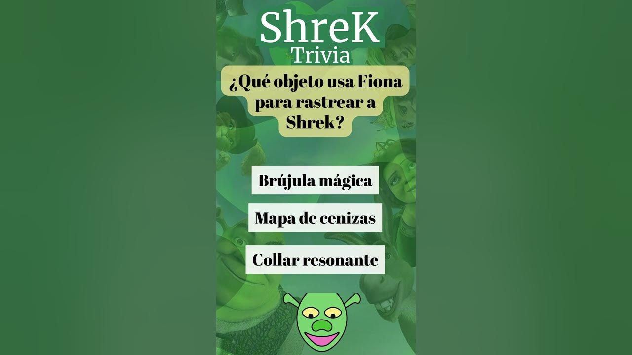 ¿Eres un EXPERTO en Shrek 4? 🧠💚 ¡Trivia RÁPIDA de 3 Preguntas en 1 ...