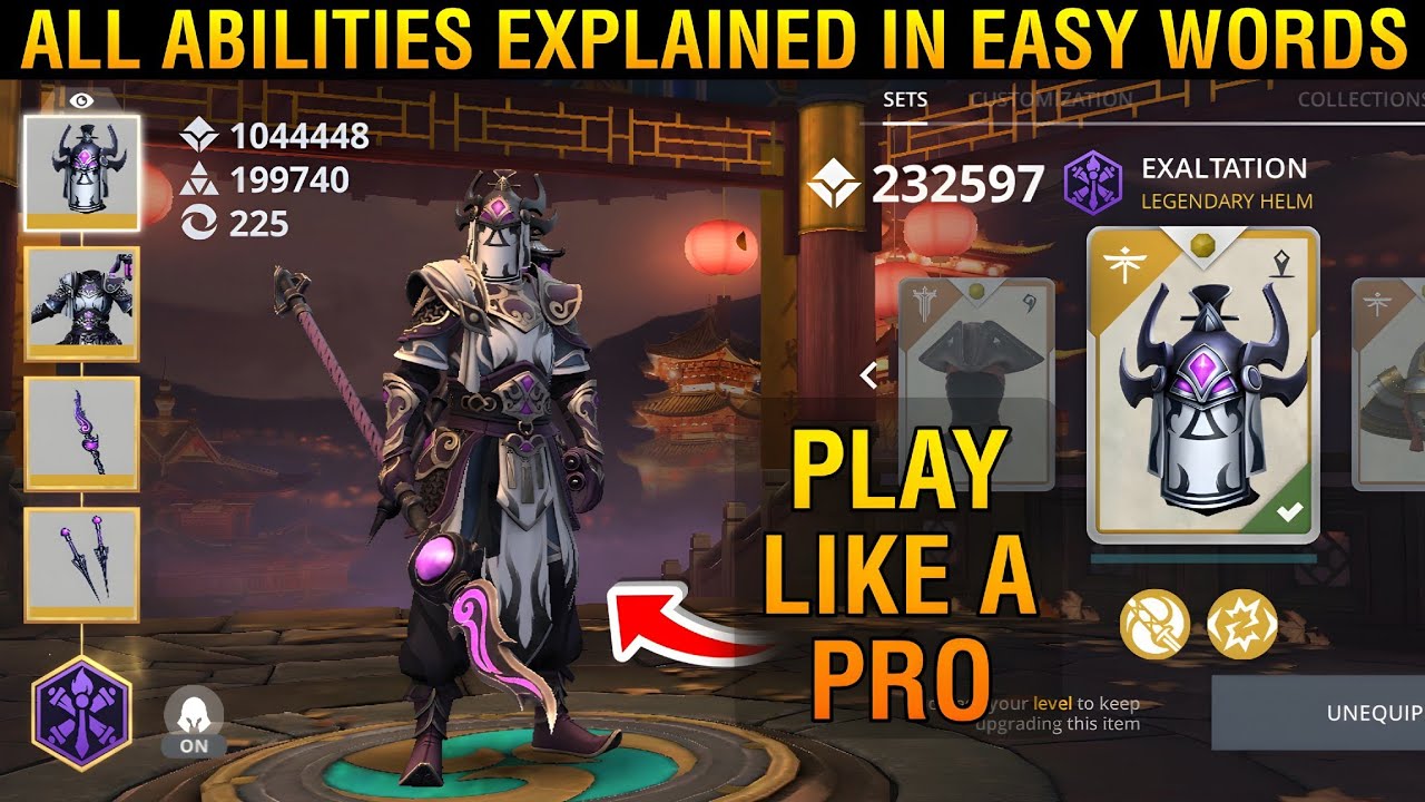 Shadow fight 3: How to play Void Scribe perfectly! Void scribe set review - YouTube