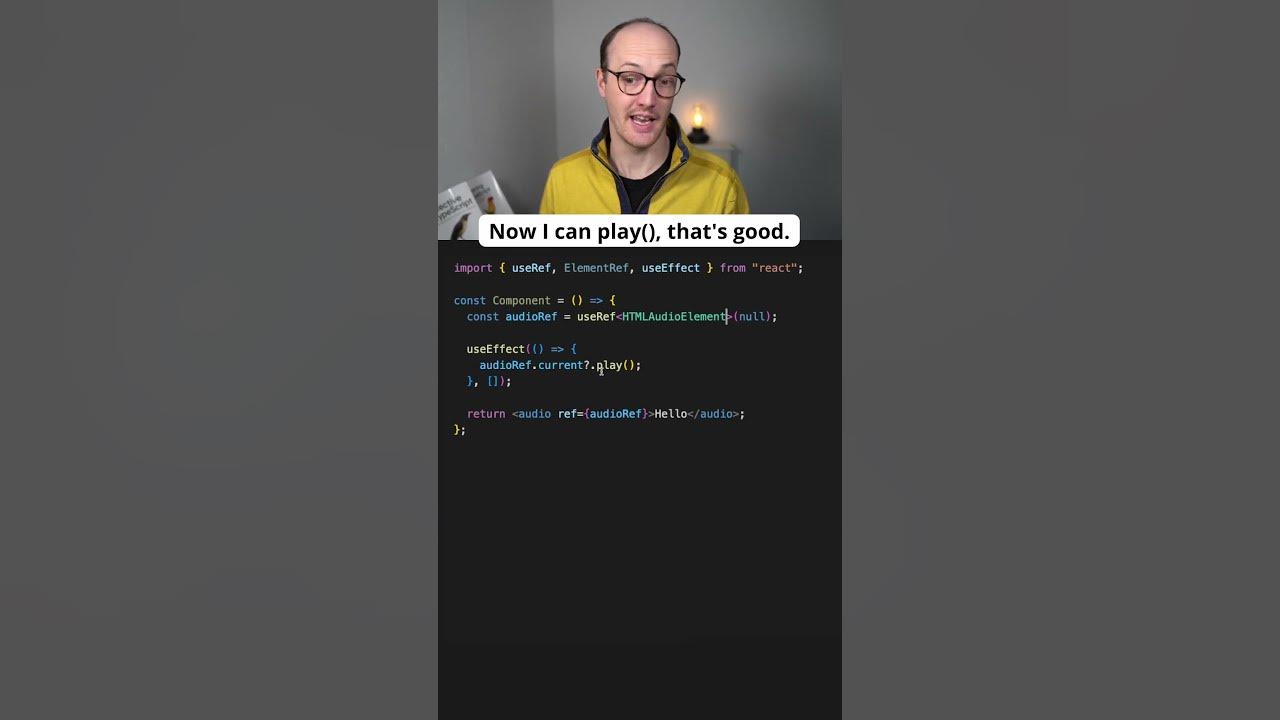 Elementref Is So Under Used React Typescript Youtube