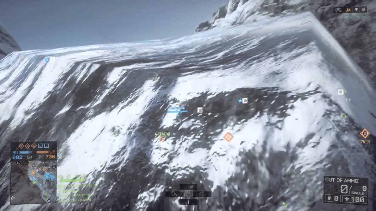 BF4 play of the day - Using the mortar - YouTube