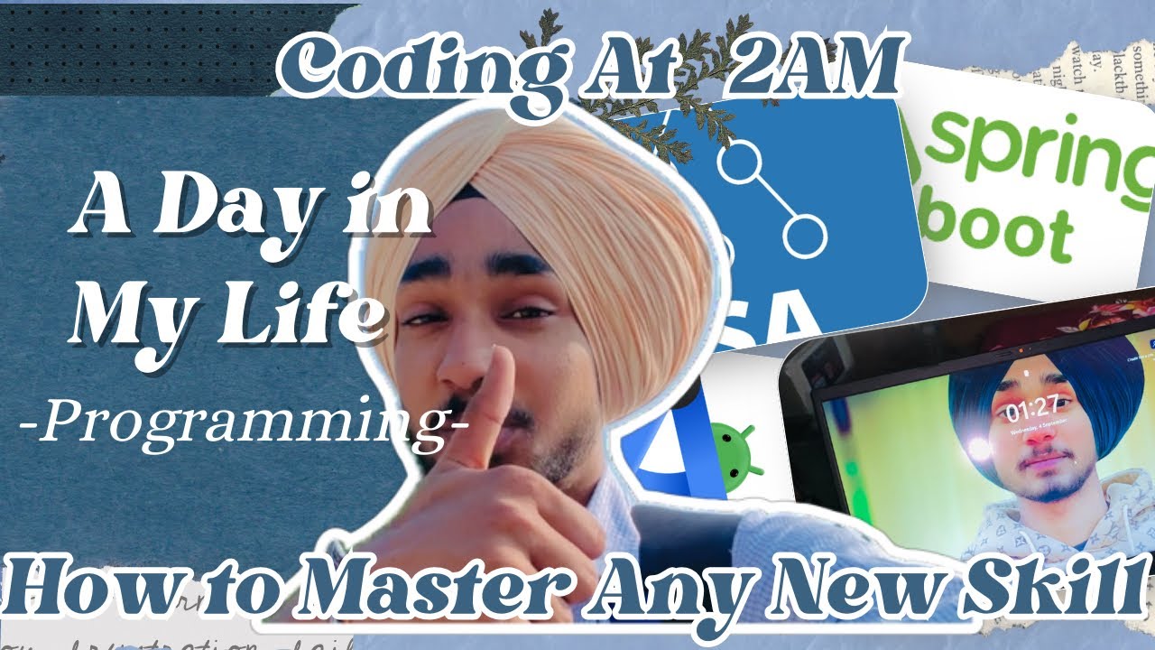 Doing Coding at 2AM | How To learn a new skill | A night in my Life as ...