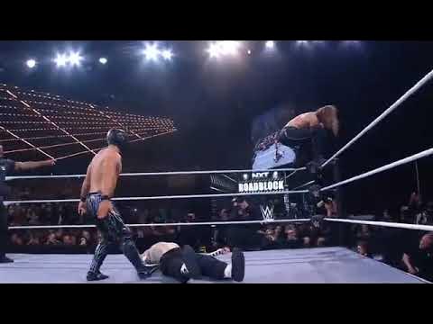 Hardy boyz vs fraxiom tna world tag team championship match nxt roadblock 3/11/25 - YouTube