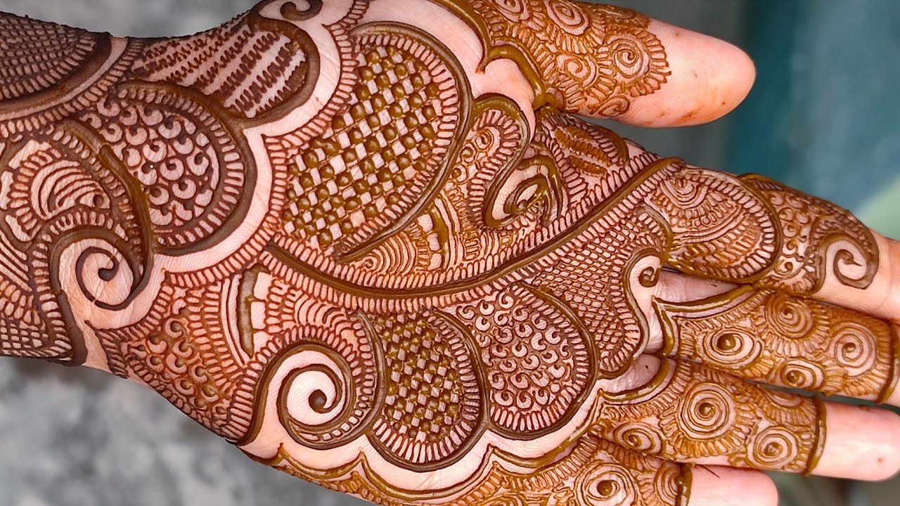 marwadi mehandi design ll Rajasthani mehandi design ll easy bridal ...