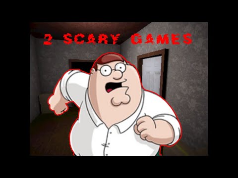 Peter Griffin Plays Scary Games | 2 Scary Games - YouTube