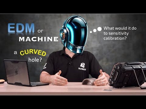 Curved Holes in a UT Calibration Block? - YouTube