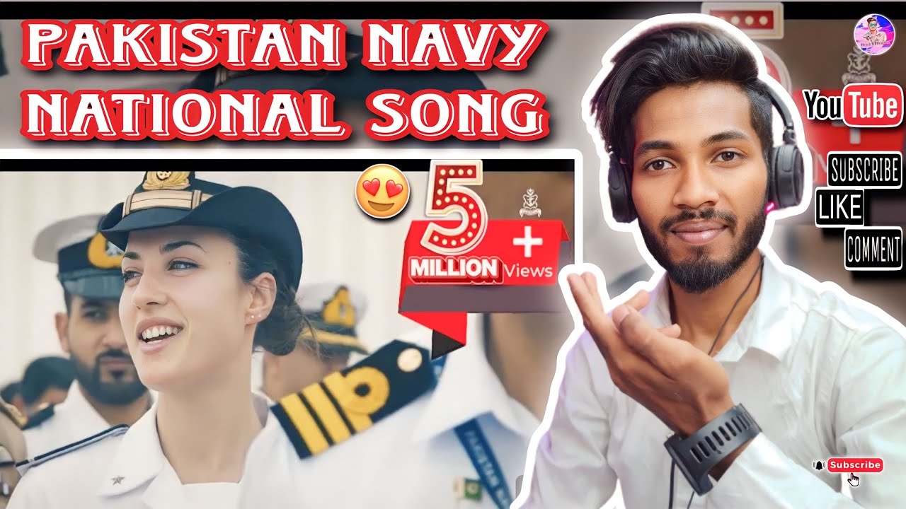 Reaction On: Pakistan Navy National Song | The Call of Peace | Together ...
