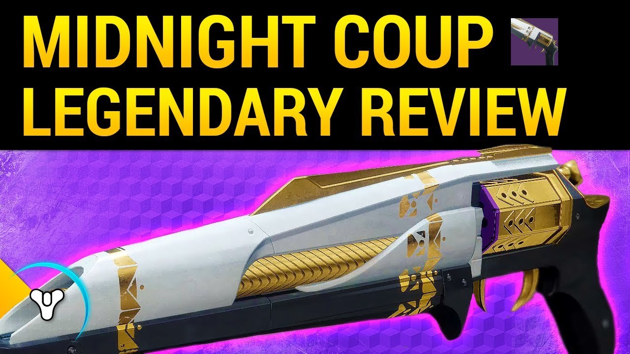 Destiny 2: Midnight Coup - Raid Hand Cannon Review - YouTube