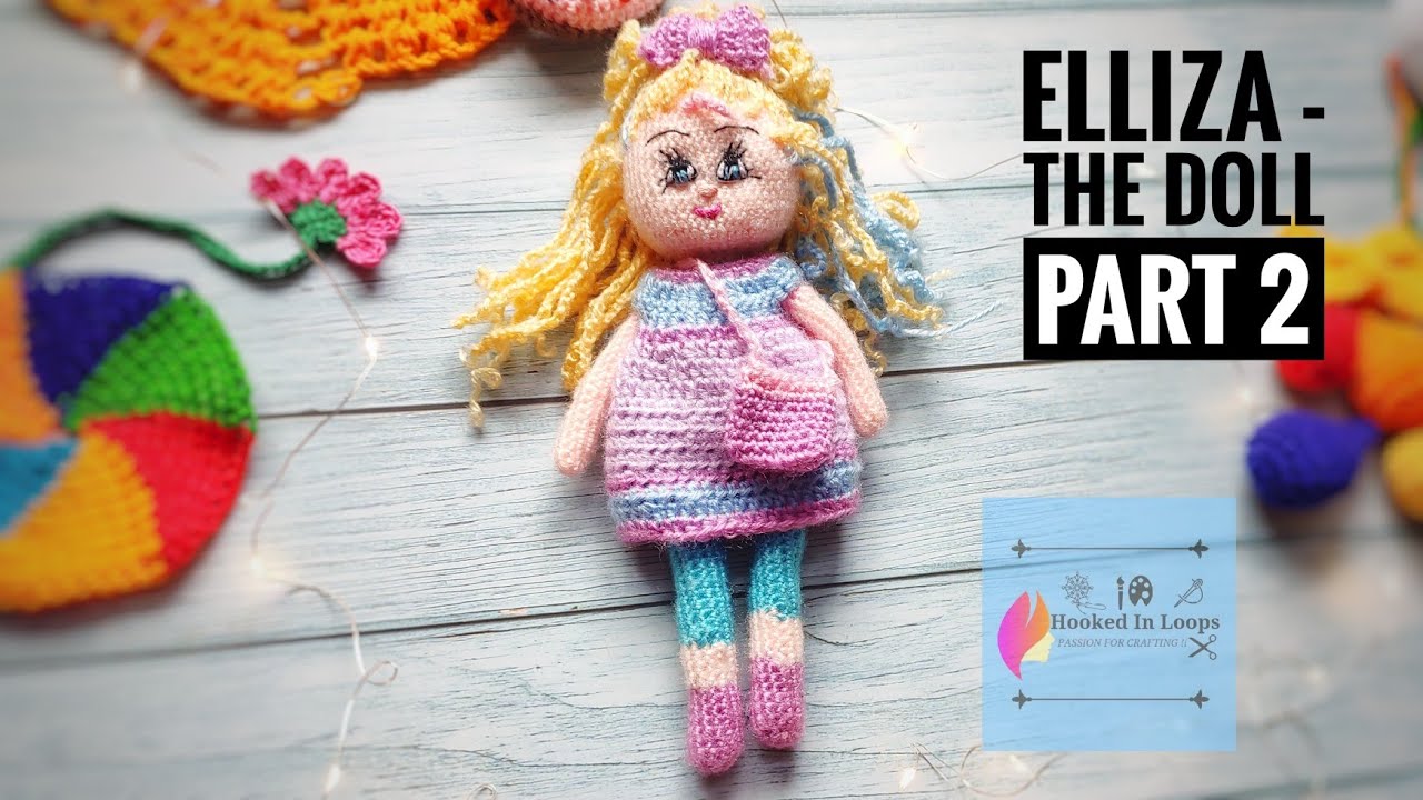 AMIGURUMI DOLL TUTORIAL | HOW TO CROCHET A DOLL EASILY- ENGLISH ...