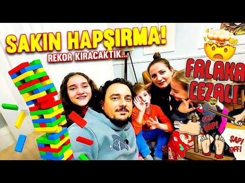 Nefesleri Tuttuk! 😱 Domino Kulesi Devrilecek mi? I Falaka Cezalı