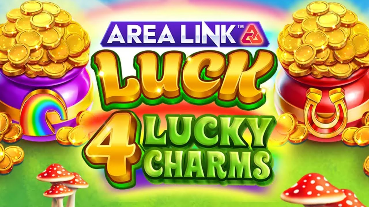 Area Link Luck 4 Lucky Charms slot | Area Vegas | game testing - YouTube