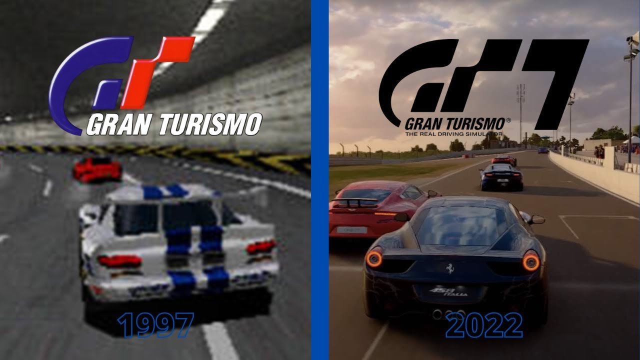 Evolution of Gran Turismo Games (1997-2022) - YouTube