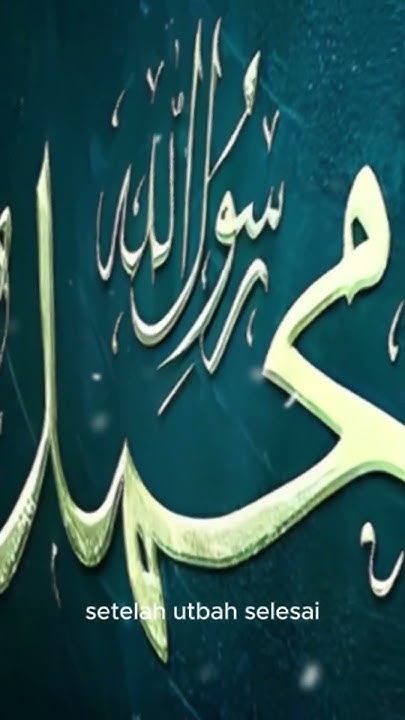 Kisah Penawaran Utbah Bin Rabi'ah yang Menggiurkan Kepada Rasulullah SAW yang ditolak #sirahnabi ...