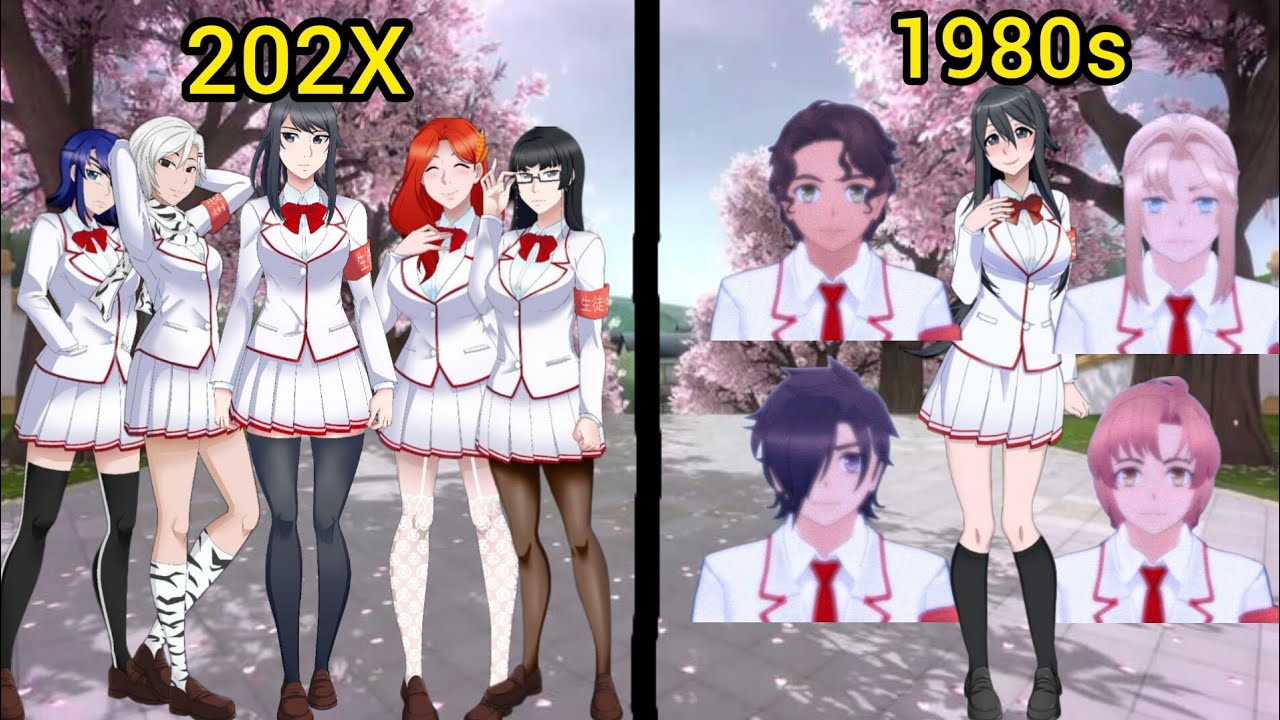 yandere simulator||Mod morph student council💖 - YouTube