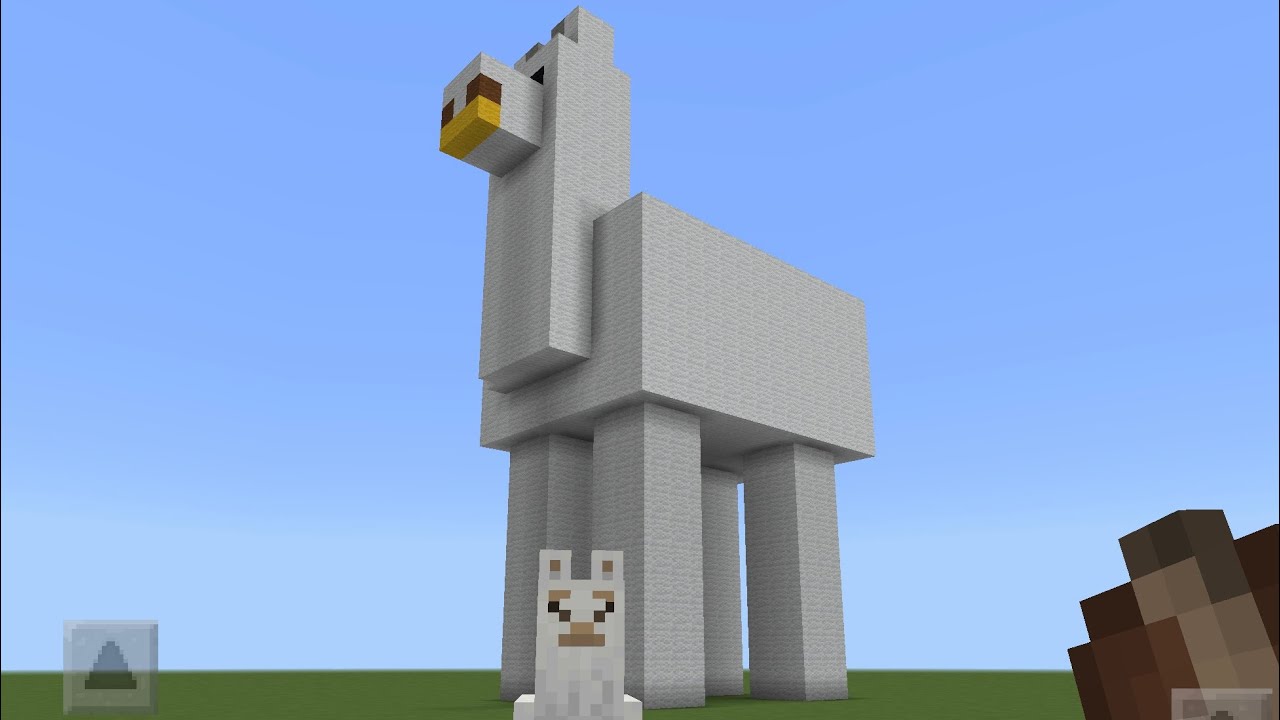 Huge Minecraft Lama TNT Explosion - YouTube
