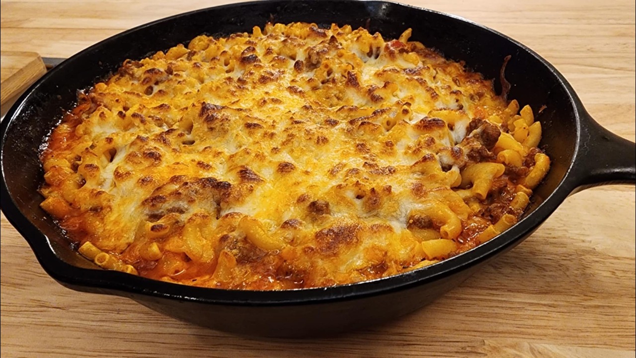 4 Ingredient Hamburger Casserole - Budget Comfort Food Weeknight Dinner ...