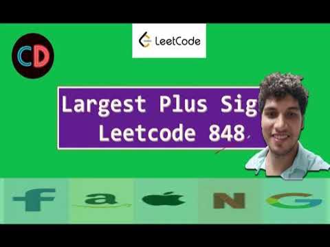 Largest Plus Sign | Leetcode 764 | Live coding session 🔥🔥🔥 - YouTube