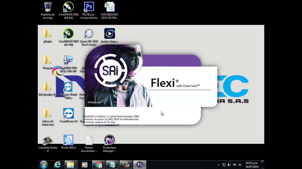 INSTALACION PLOTTER IVTEC Y AJUSTE EN FLEXISIGN - YouTube