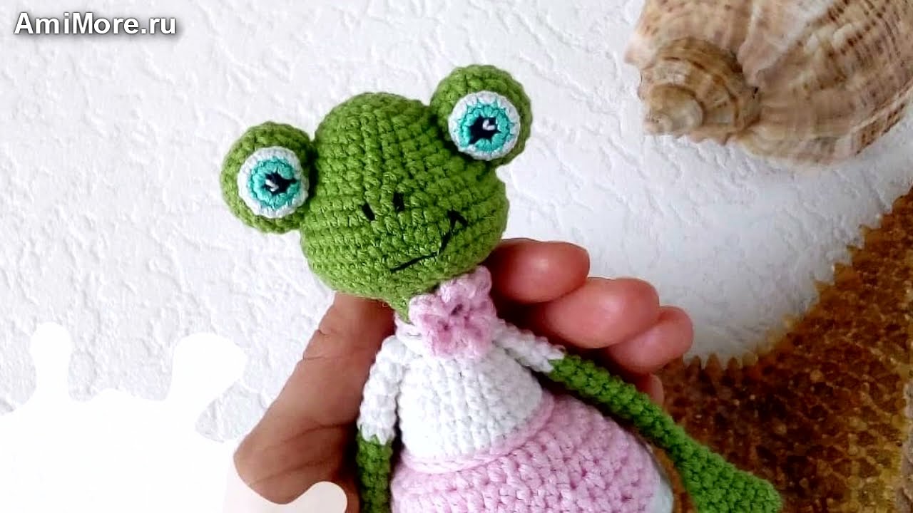 Амигуруми: схема Лягушка Элис. Игрушки вязаные крючком - Free crochet ...