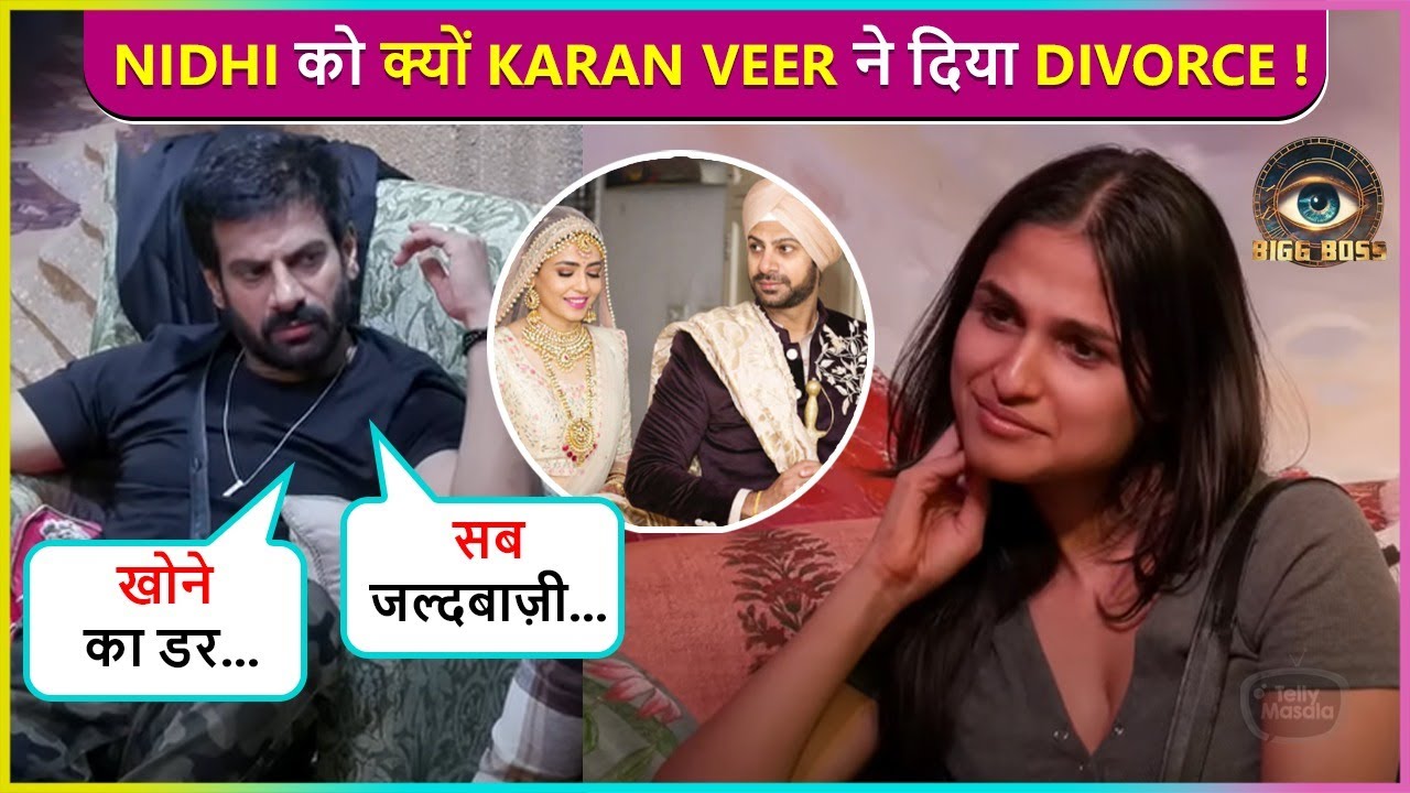 Karan Veer Mehra Reveals Divorce Reason With Nidhi Seth In Front Of ...