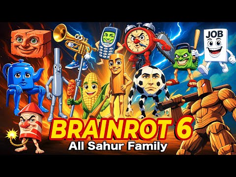 Brainrot Anime Opening Song 6 feat. SAHUR FAMILY (Official Music Video) by Smirkzy Studio