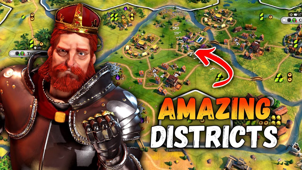 Creating an AMAZING early production and gold setup as Germany in Civ 6 ...