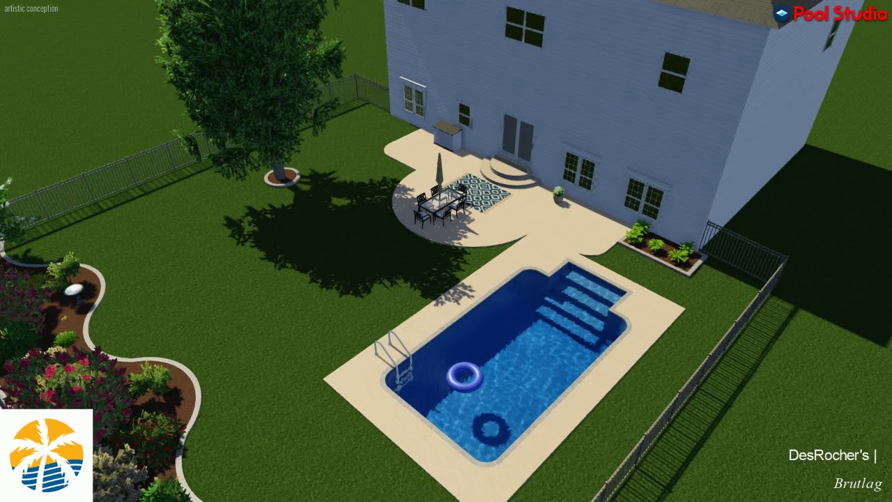 Customer Pool Rendering! - YouTube