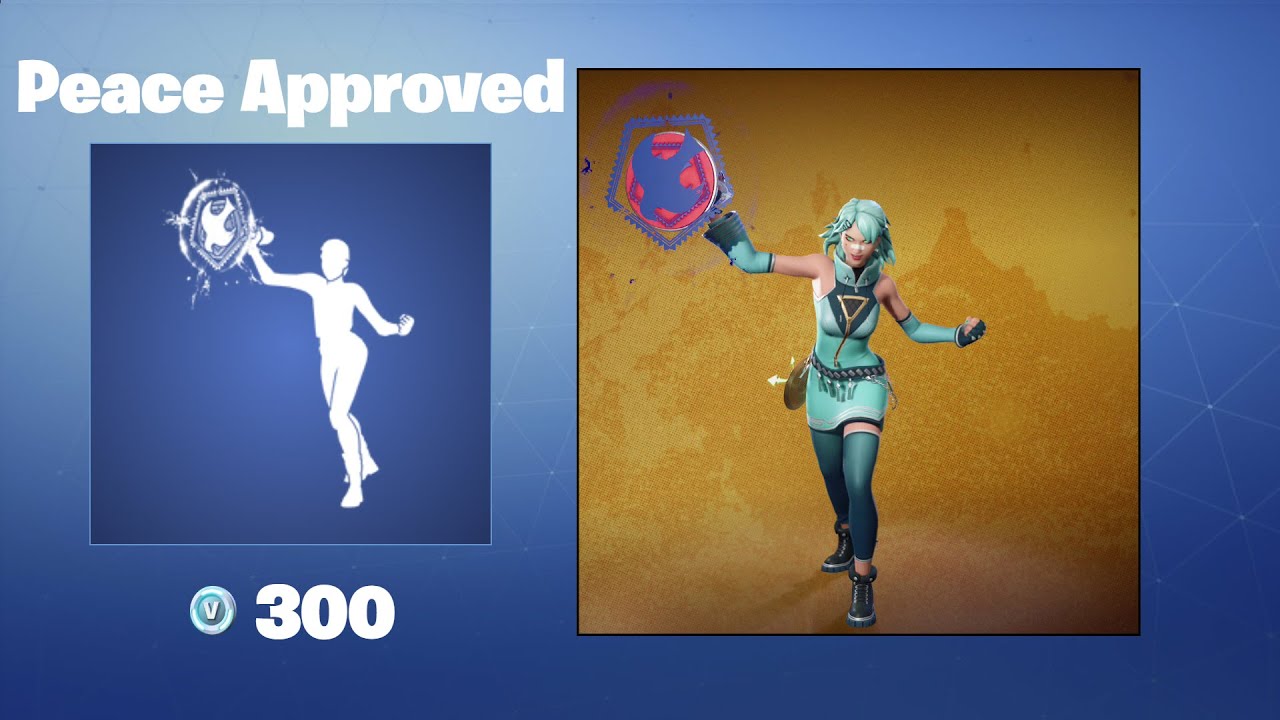 Peace Approved | Fortnite Emote - YouTube