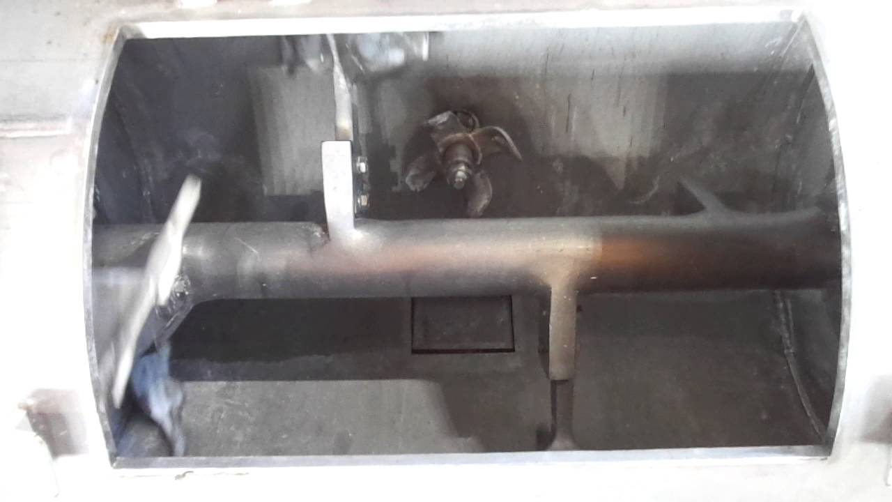 Used Lodige Model FM 300D Stainless Steel Ploughshare Mixer Internal ...