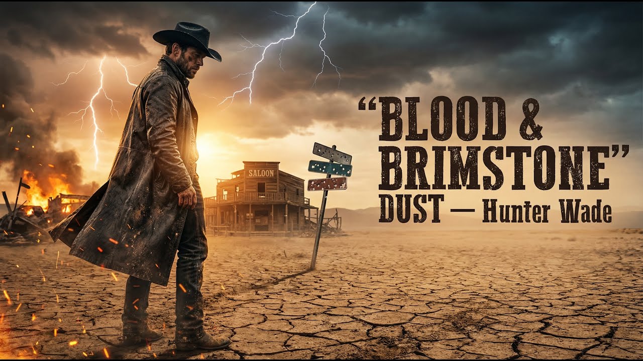🔥 BLOOD & BRIMSTONE DUST — Hunter Wade | Dark Outlaw Country Rock 🔥 ...