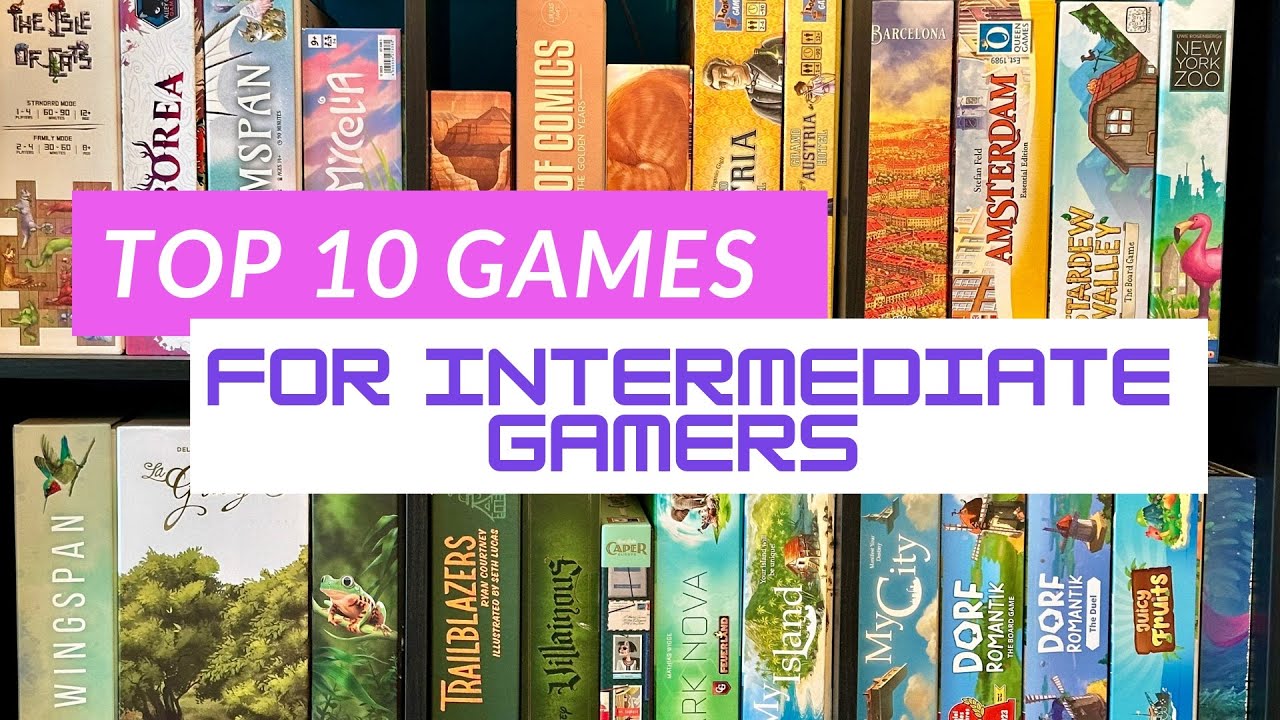 10 Board Games for Intermediate Gamers - YouTube