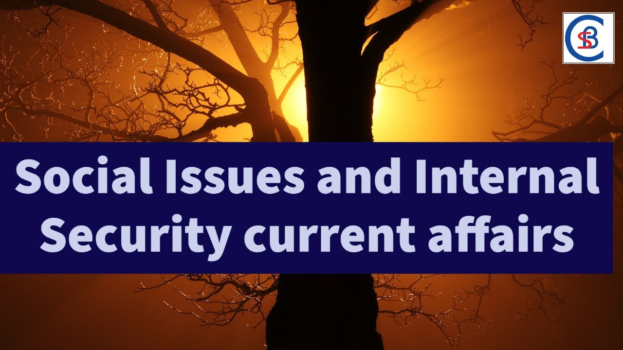 Download social issues and internal security current affairs pdf - YouTube