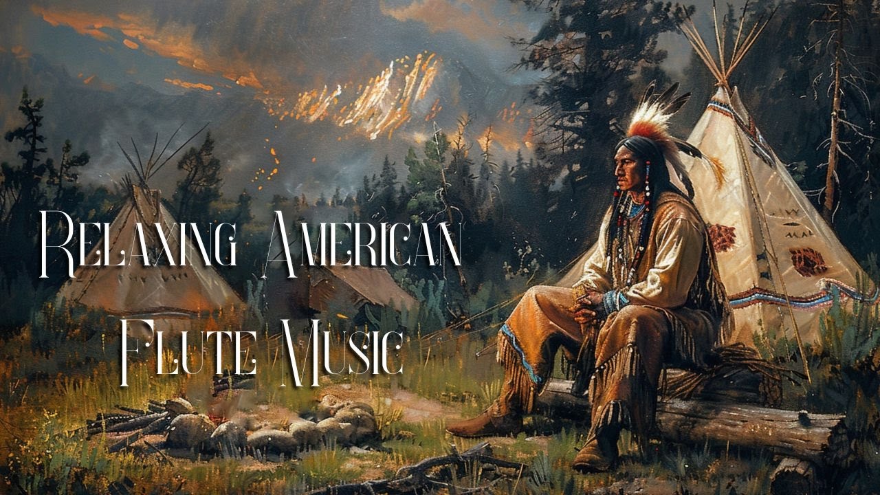 Native American Indian Flute - Meditation Healing Music - Good Night ...