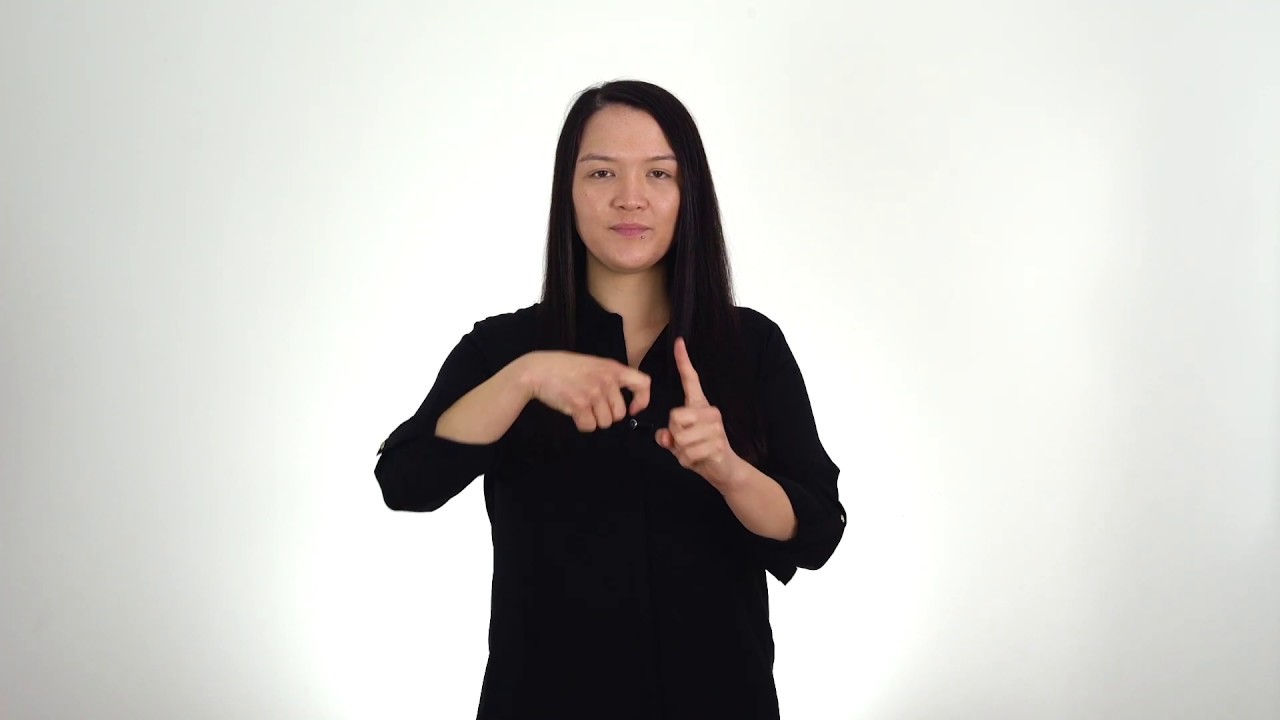 BSL Sign for the Letter K | SSE (Sign Supported English) - YouTube