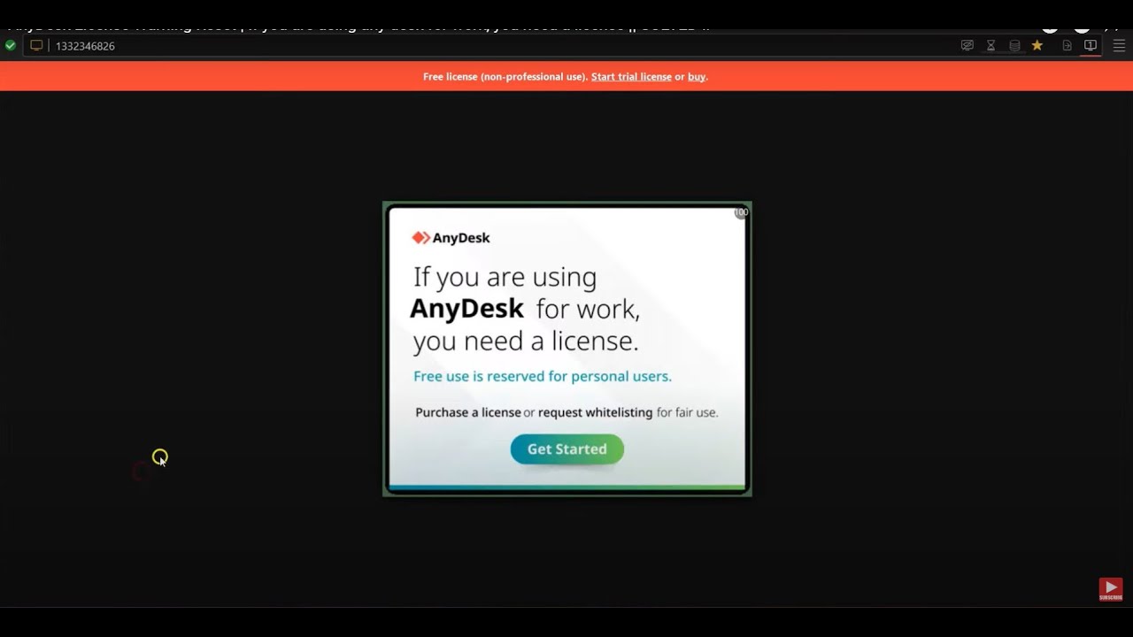 Anydesk License Problem solved. - YouTube