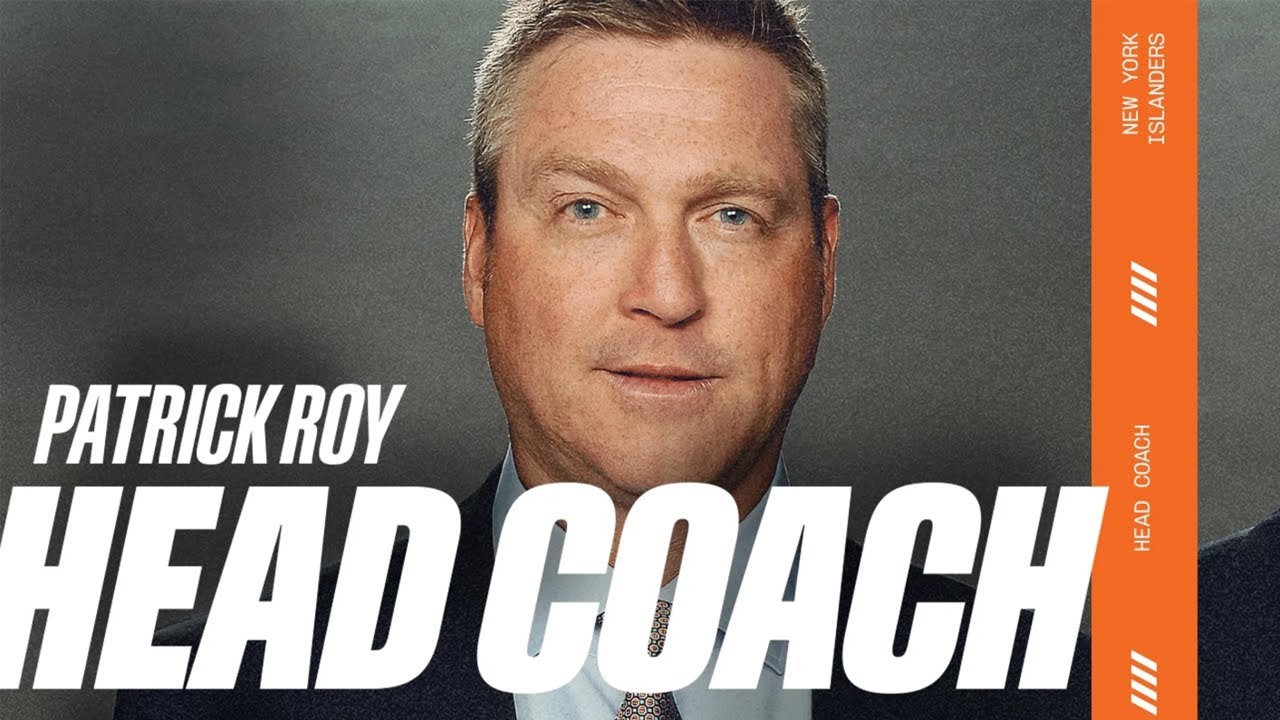 Patrick Roy HIRED as Head Coach for New York Islanders... - YouTube
