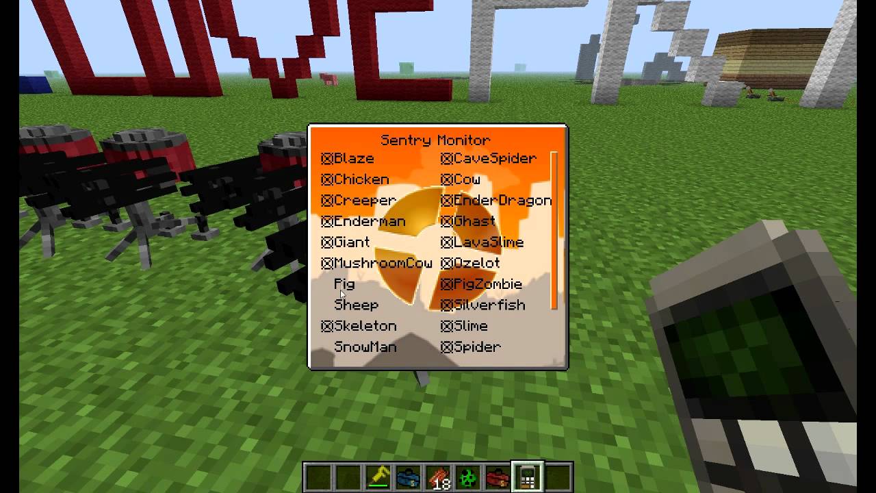 TF2(Team Fortress 2) Sentry - Mod Minecraft [FR][HD] - YouTube
