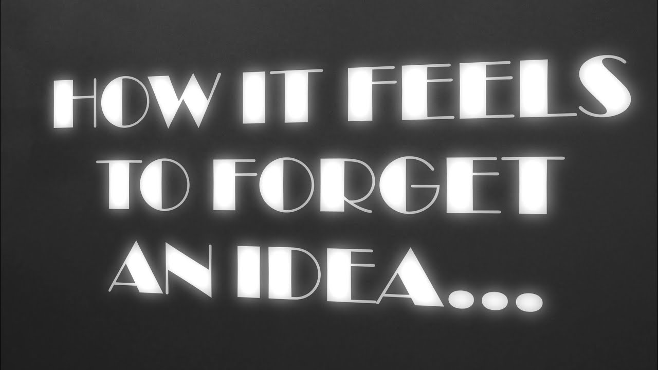 Forgotten Ideas | A Cinematic Short Film Noir - YouTube