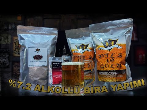 Evde Bira Yapımı Yüksek Alkollü %7,2