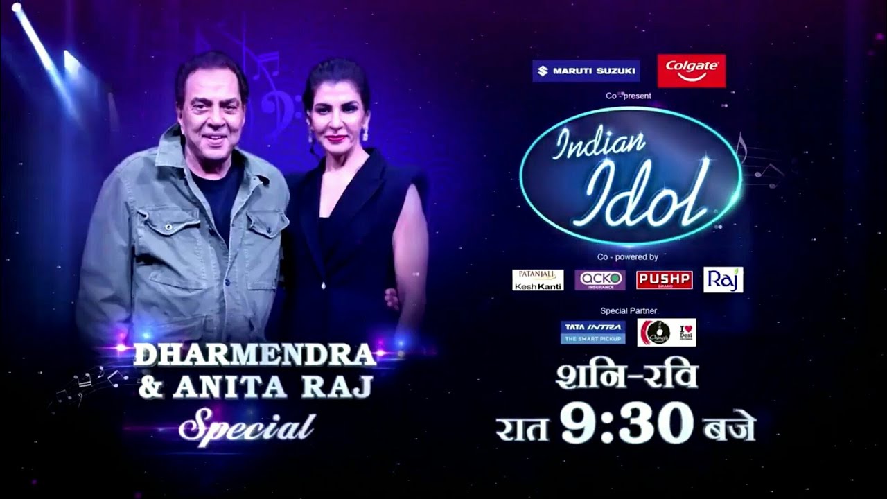 Dharmendra & anita raj at indian idol show 2021 - YouTube
