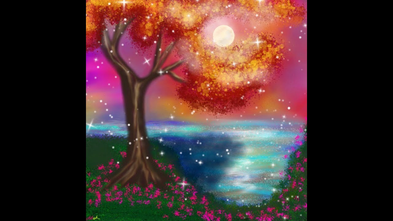 Easiest way to Create a Stunning Scenery! (Digital Painting) - YouTube