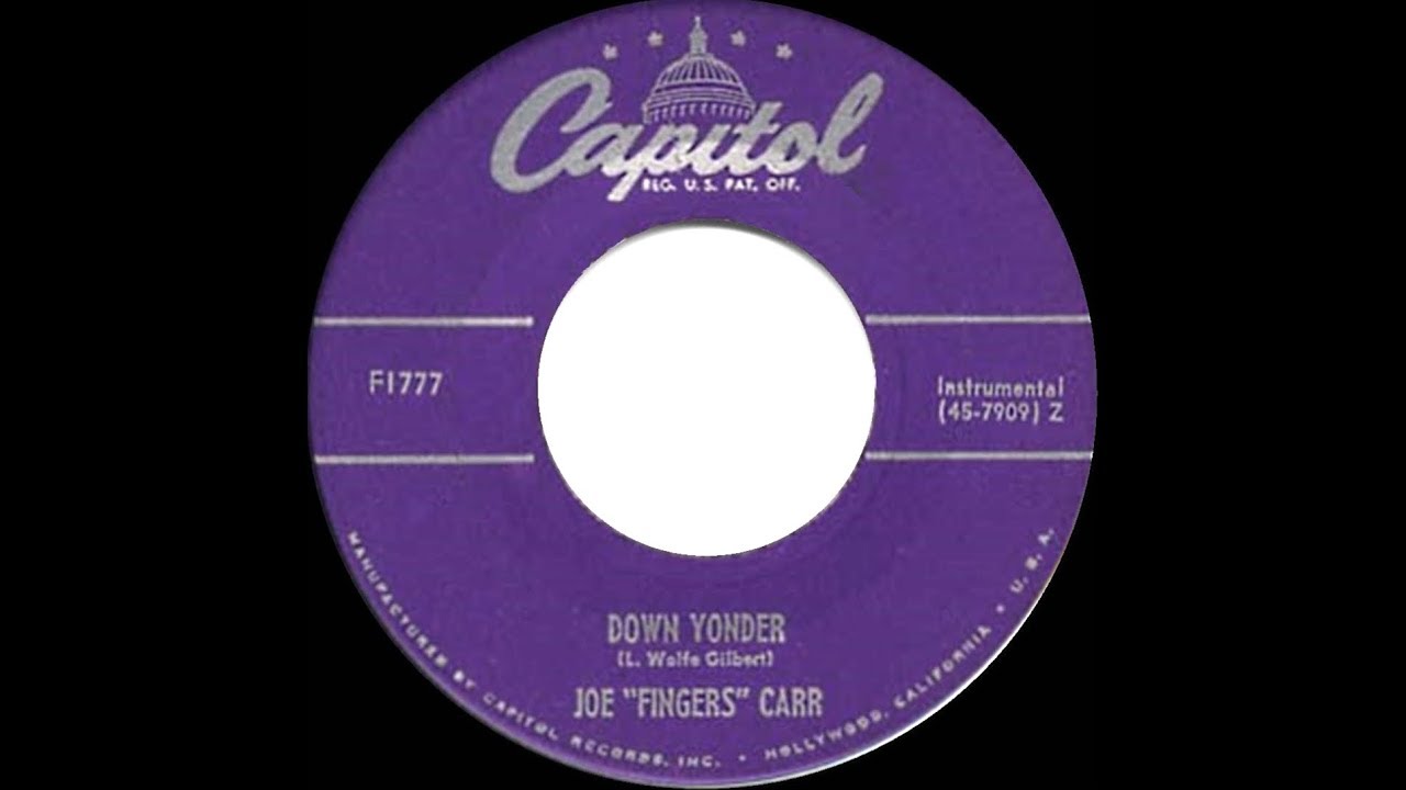 1951 HITS ARCHIVE: Down Yonder - Joe “Fingers” Carr - YouTube