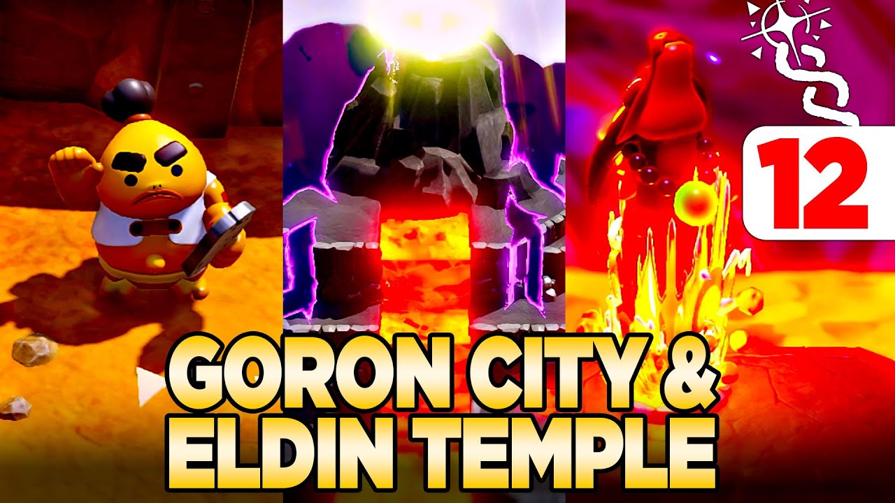 Goron City & Eldin Temple - Zelda Echoes of Wisdom 100% Walkthrough - 12 - YouTube