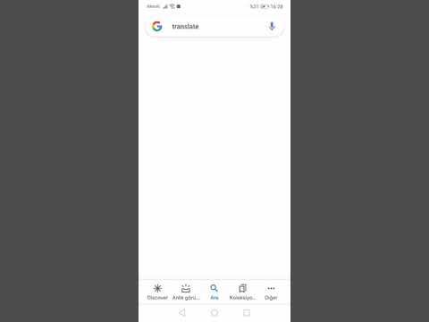 Gizemli Google translate