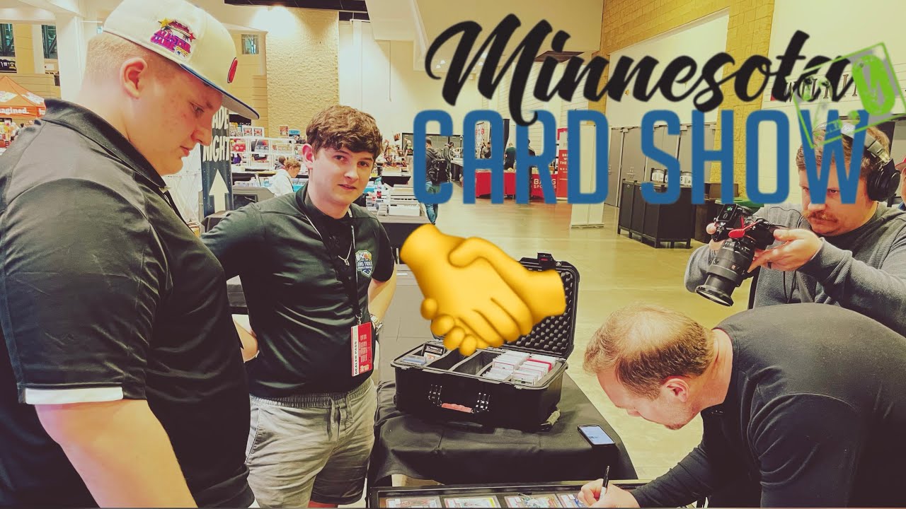 $1,000 Spending Challenge at the Minnesota Card Show! - YouTube