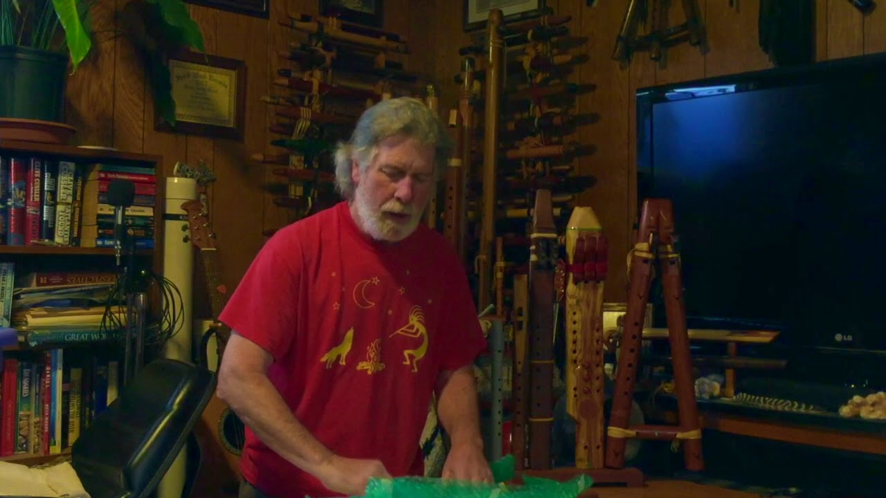 First Look at a Falcon Flutes Custom mid "G" Alaskan Yellow Cedar Flute ...