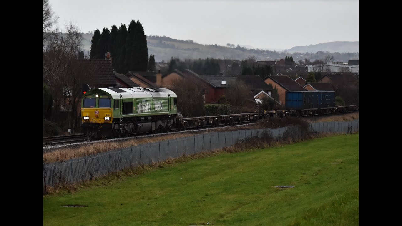 DB Cargo Class 66 No. 66004 on 6E26 Knowsley Freight Tml - Wilton Efw ...