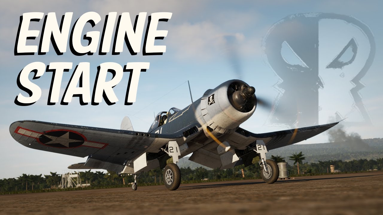 F4U Corsair Training Part 2: Engine Start Tutorial in DCS - YouTube