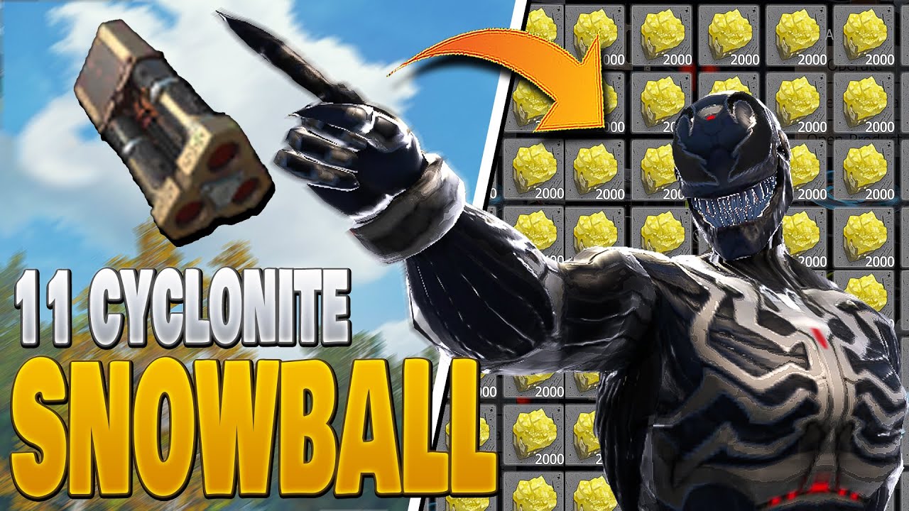 WIPING THE SERVER USING THE 11 CYCLONITE SNOWBALL RAID | TRAILER | LAST ...