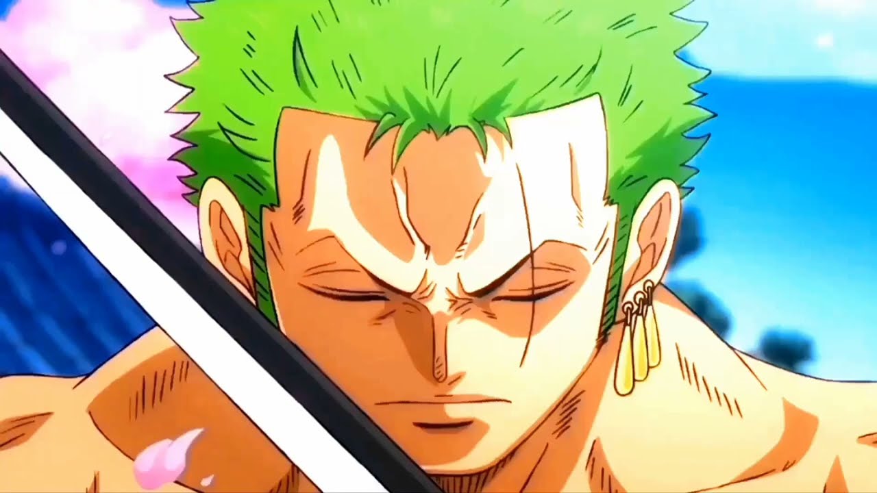 Roronoa Zoro free twixtor clips for editing 4k - YouTube