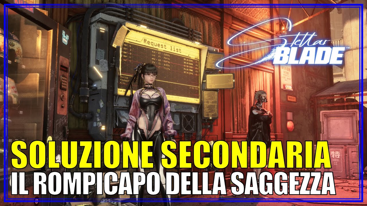 Il Rompicapo Della Saggezza Soluzione alla Quest Secondaria Stellar ...